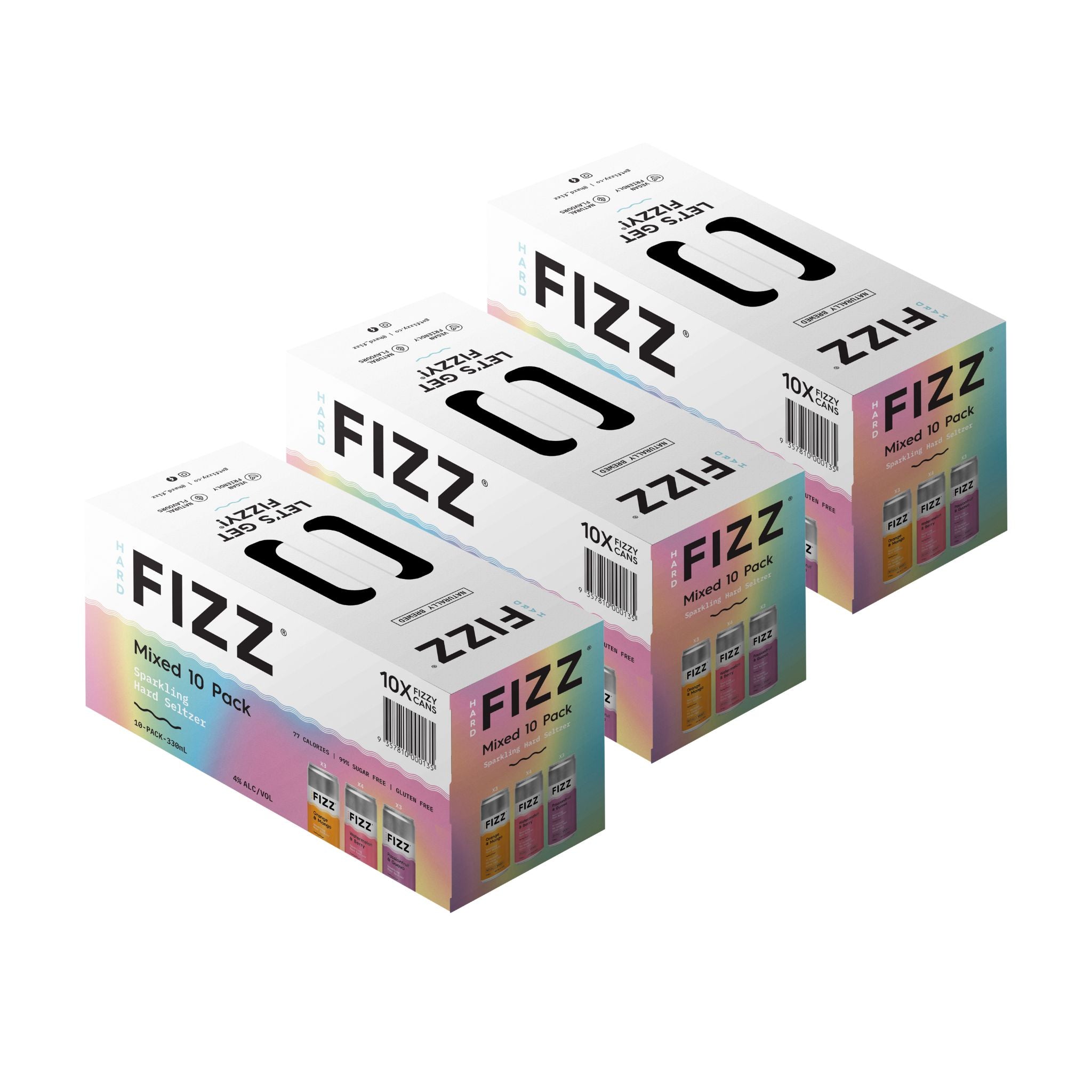 Hard Fizz Mixed 30pk – Sense of Taste