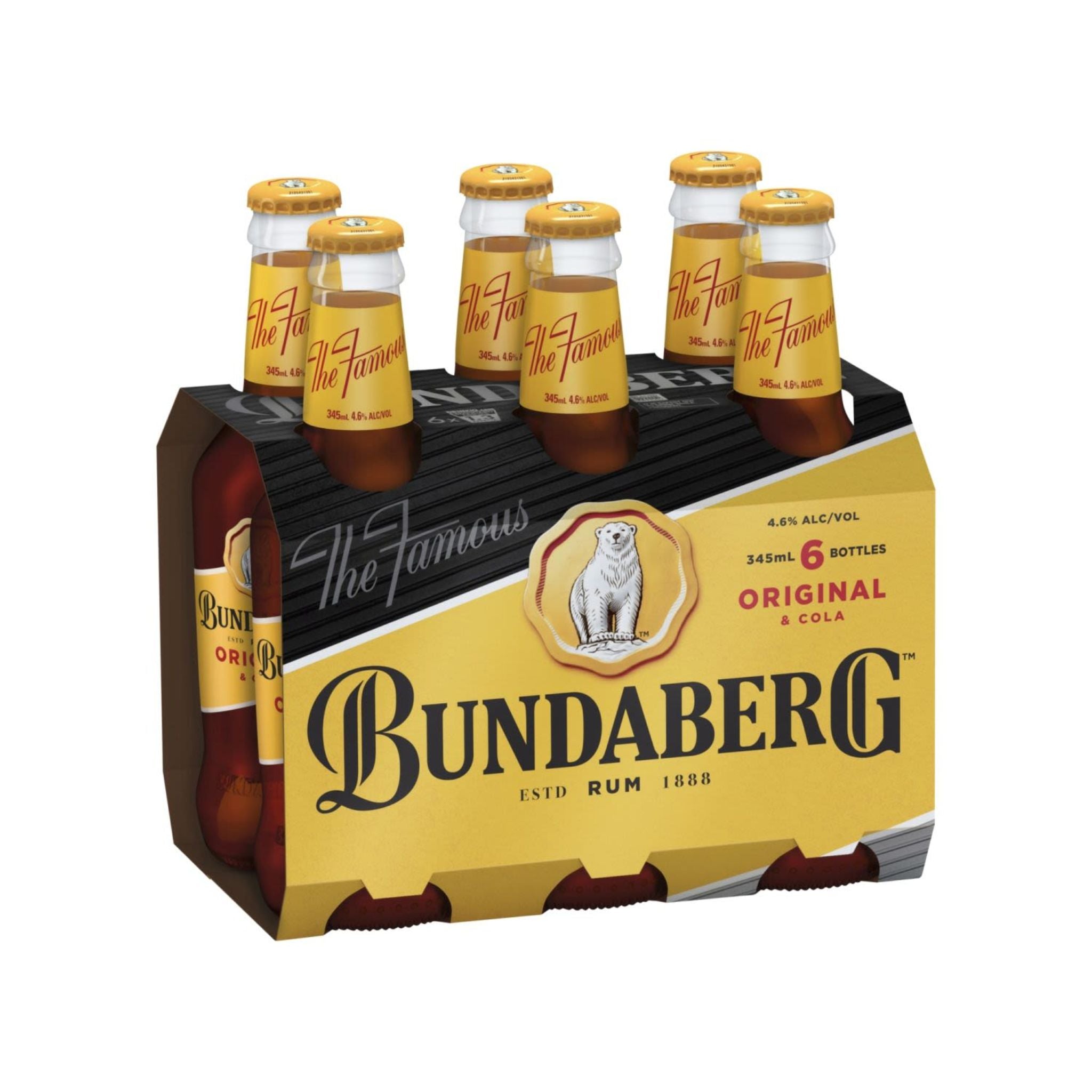 Bundy and Cola Stub 345ml 6pk – Sense of Taste