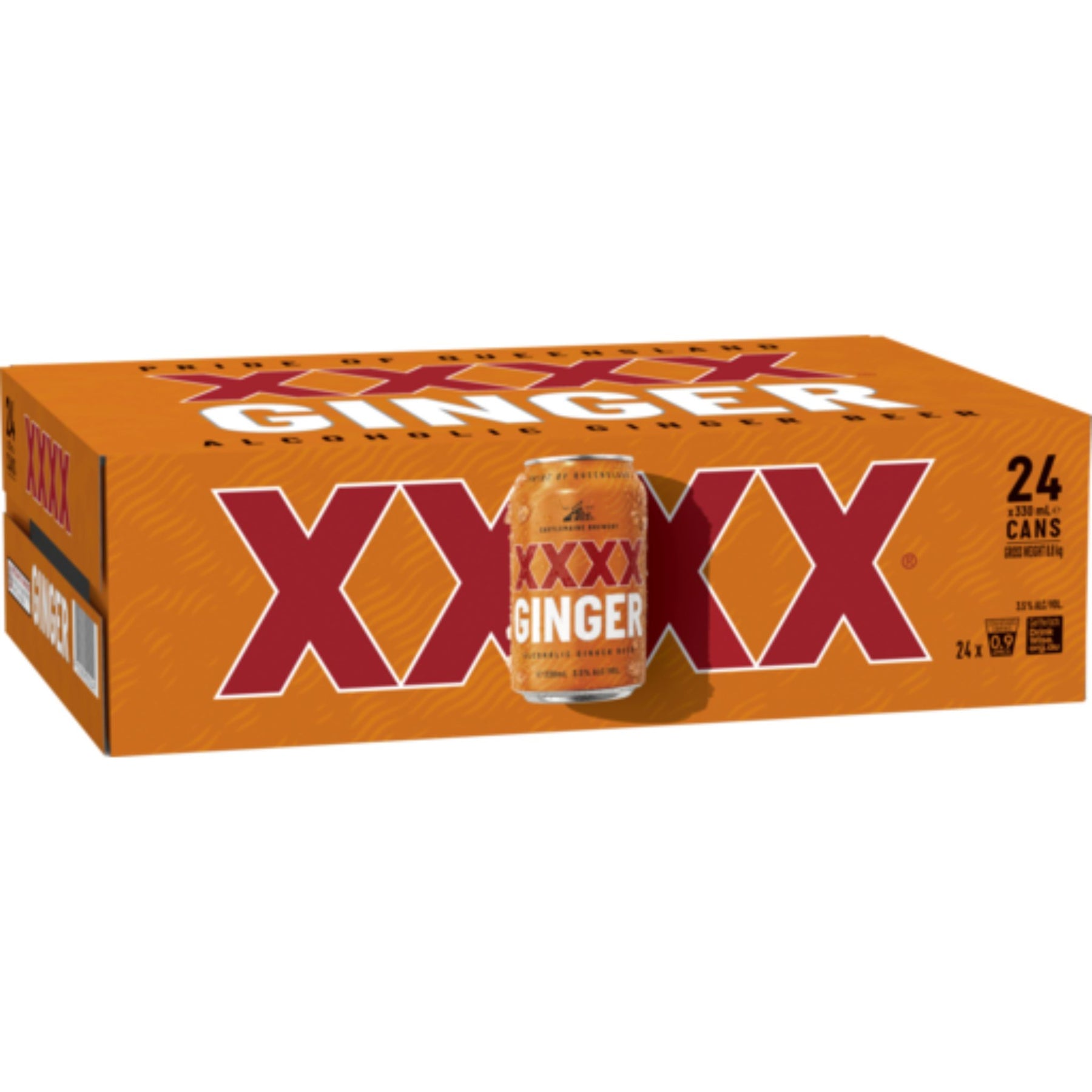 XXXX Ginger Beer 330ml 24pk – Sense of Taste
