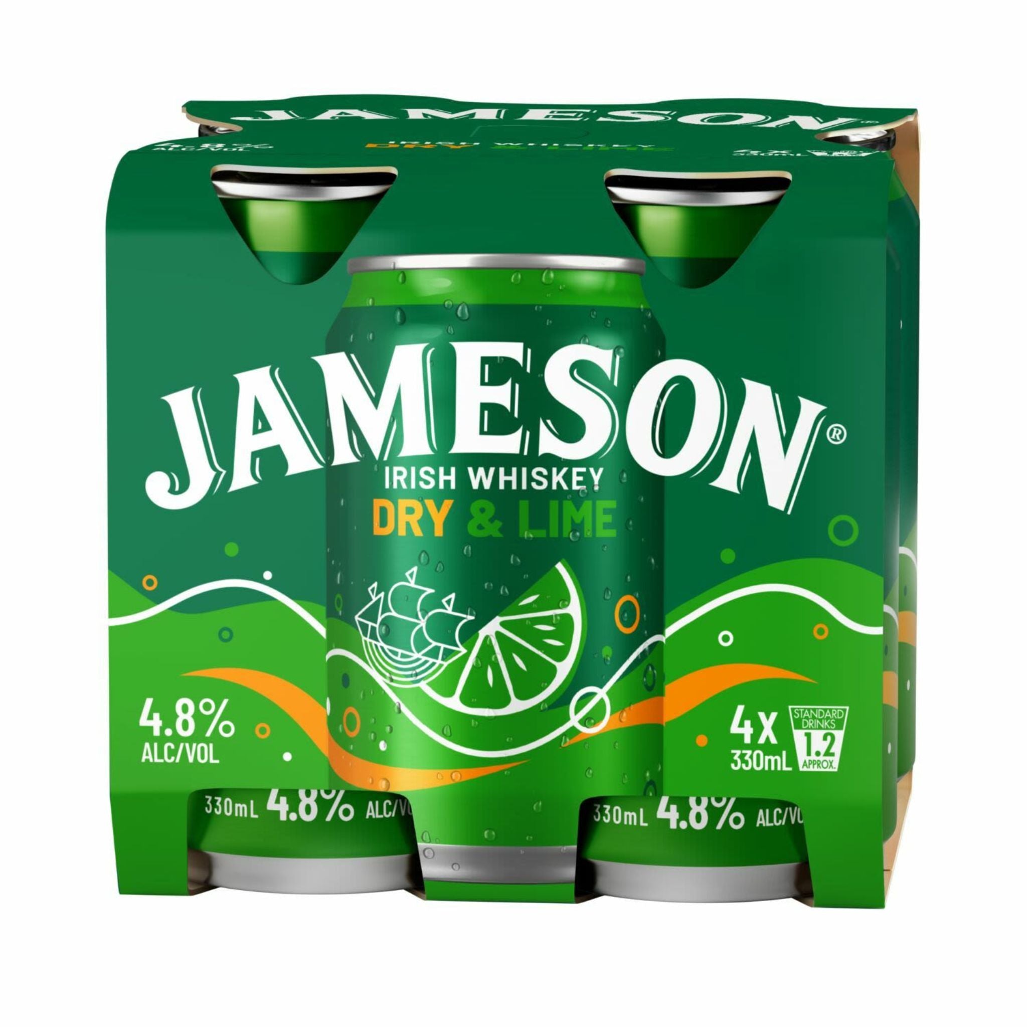 Jameson Dry & Lime 4pk – Sense of Taste