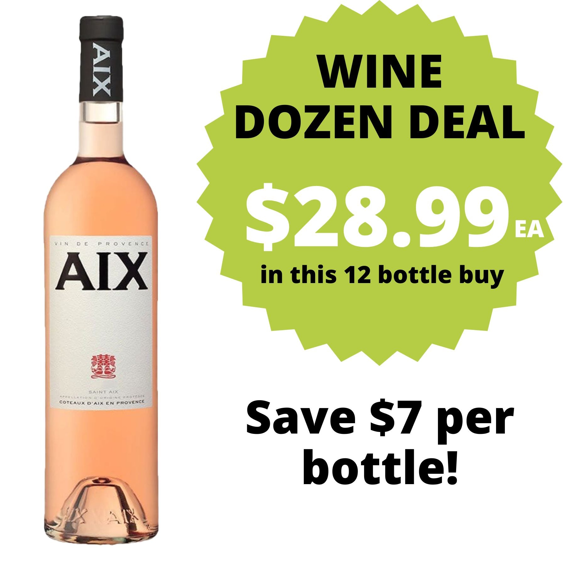 AIX Rose DOZEN DEAL | Sense of Taste, Brisbane's Best Bottle Store