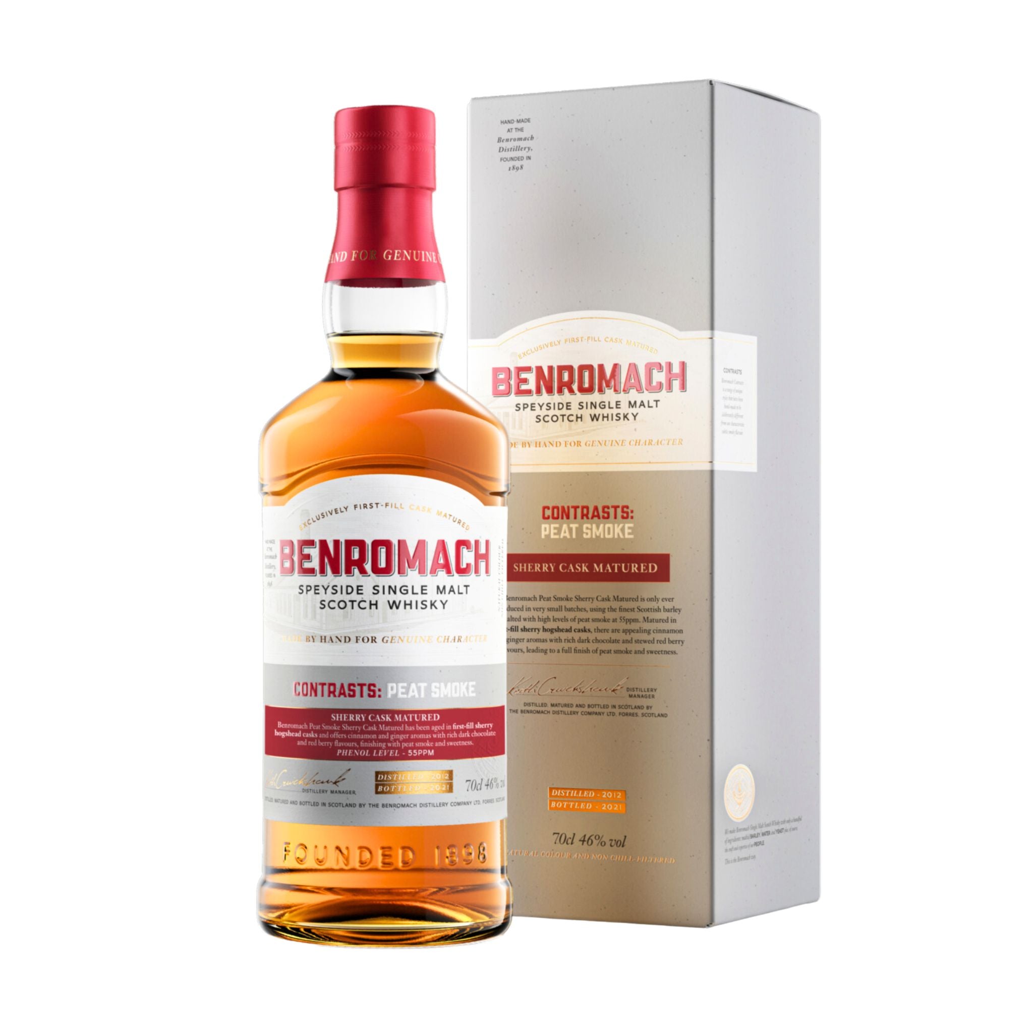 Benromach Peat Smoke Single Malt Scotch Whisky | Sense of Taste