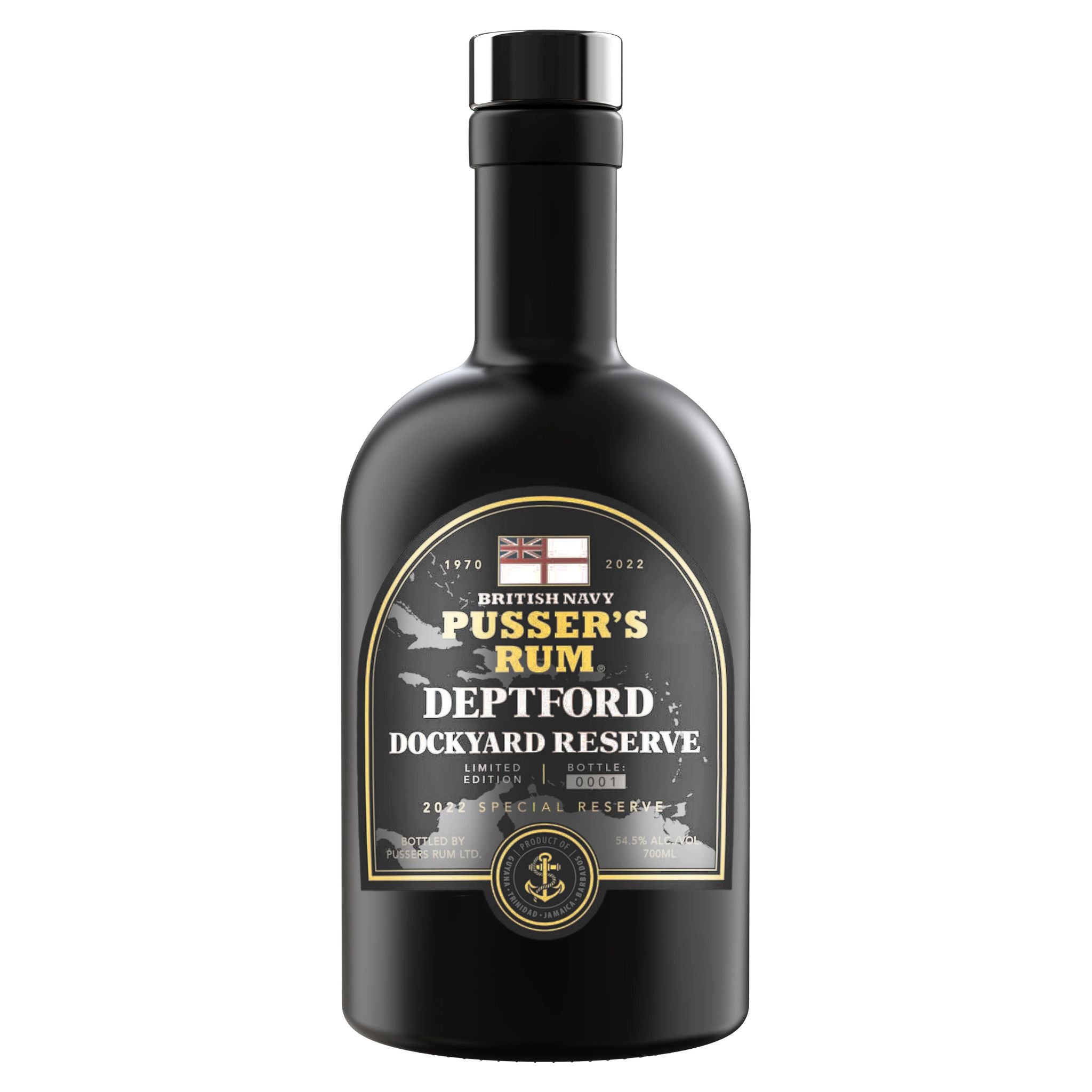 British Navy Pusser's Deptford Dockyard Reserve Rum | Sense of Taste ...