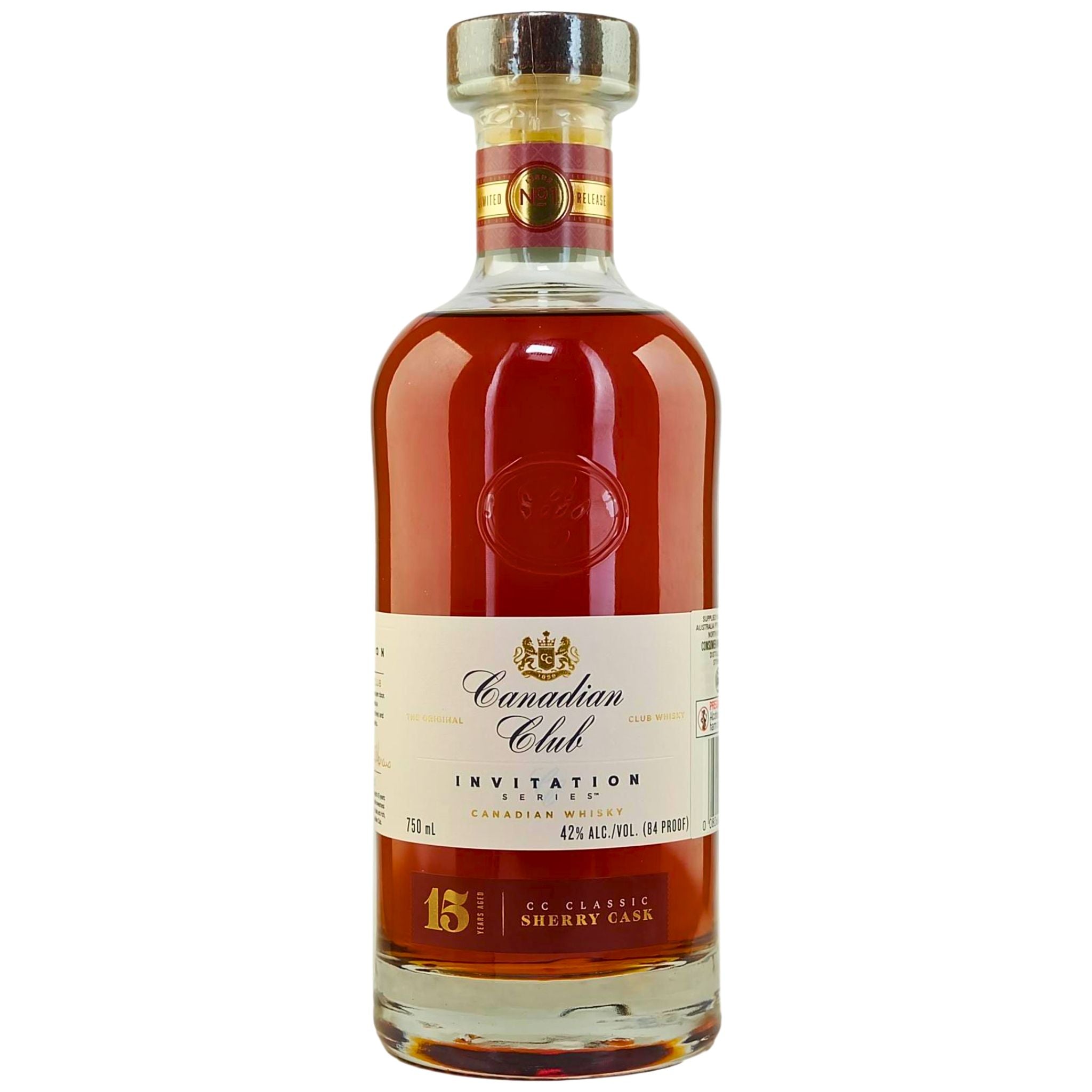Canadian Club 15 Year Sherry Cask | Sense of Taste, Brisbane's Top ...