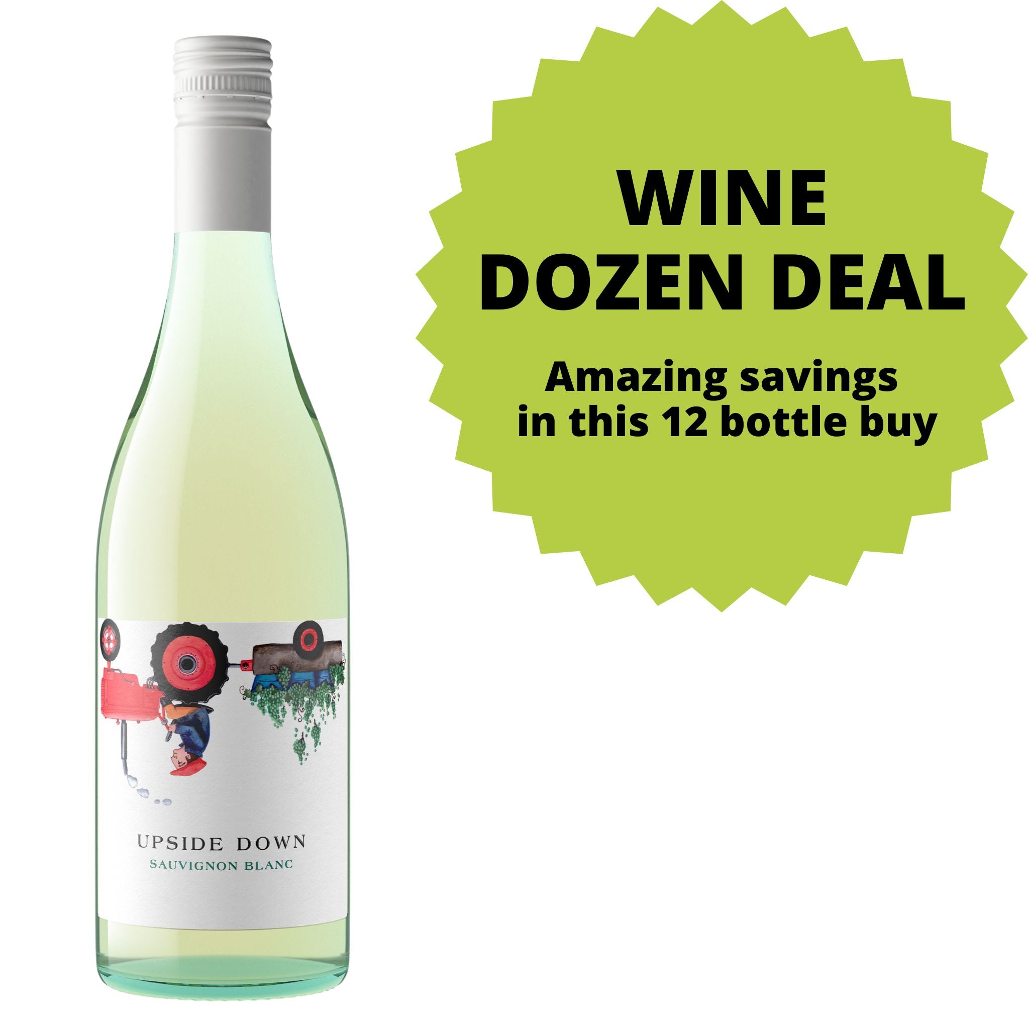 Upside Down Sauvignon Blanc DOZEN DEAL | Sense of Taste