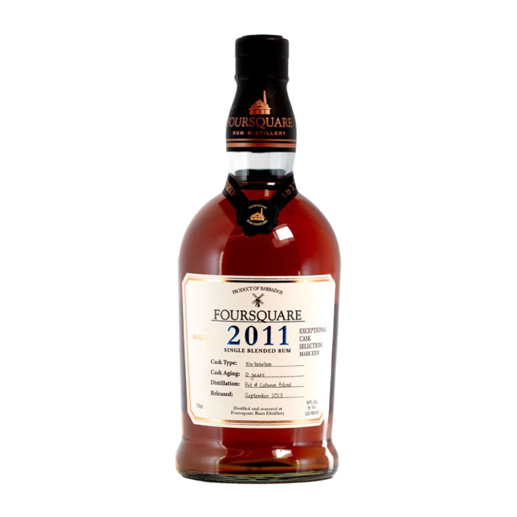 Foursquare 2011 Exceptional Cask Selection 12 Year Old Single Blended