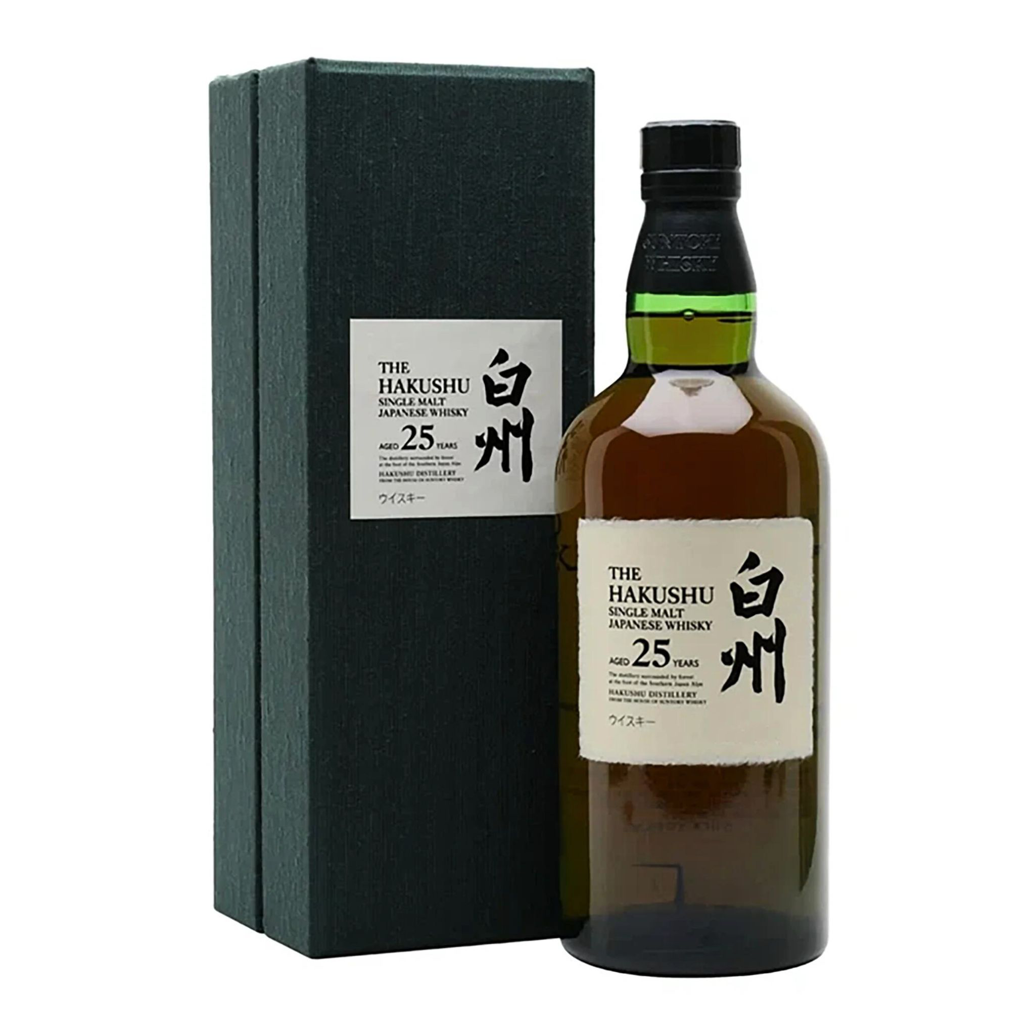 Hakushu 25 Year Old Single Malt Japanese Whisky | Sense of Taste ...