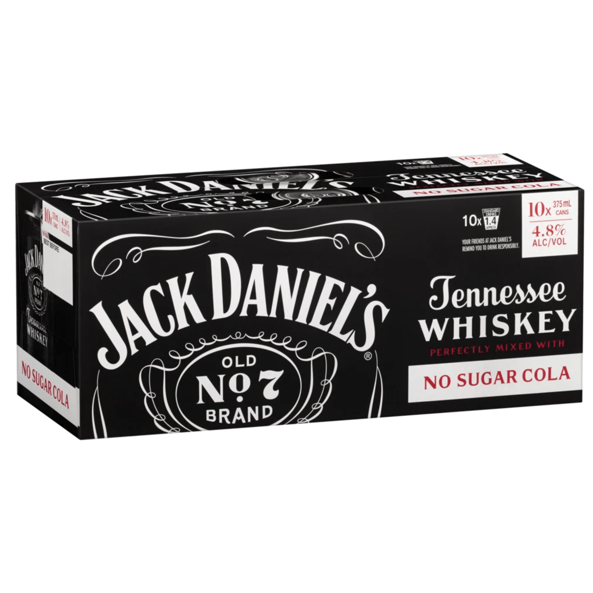 Jack Daniels No Sugar Can 375ml – Sense of Taste