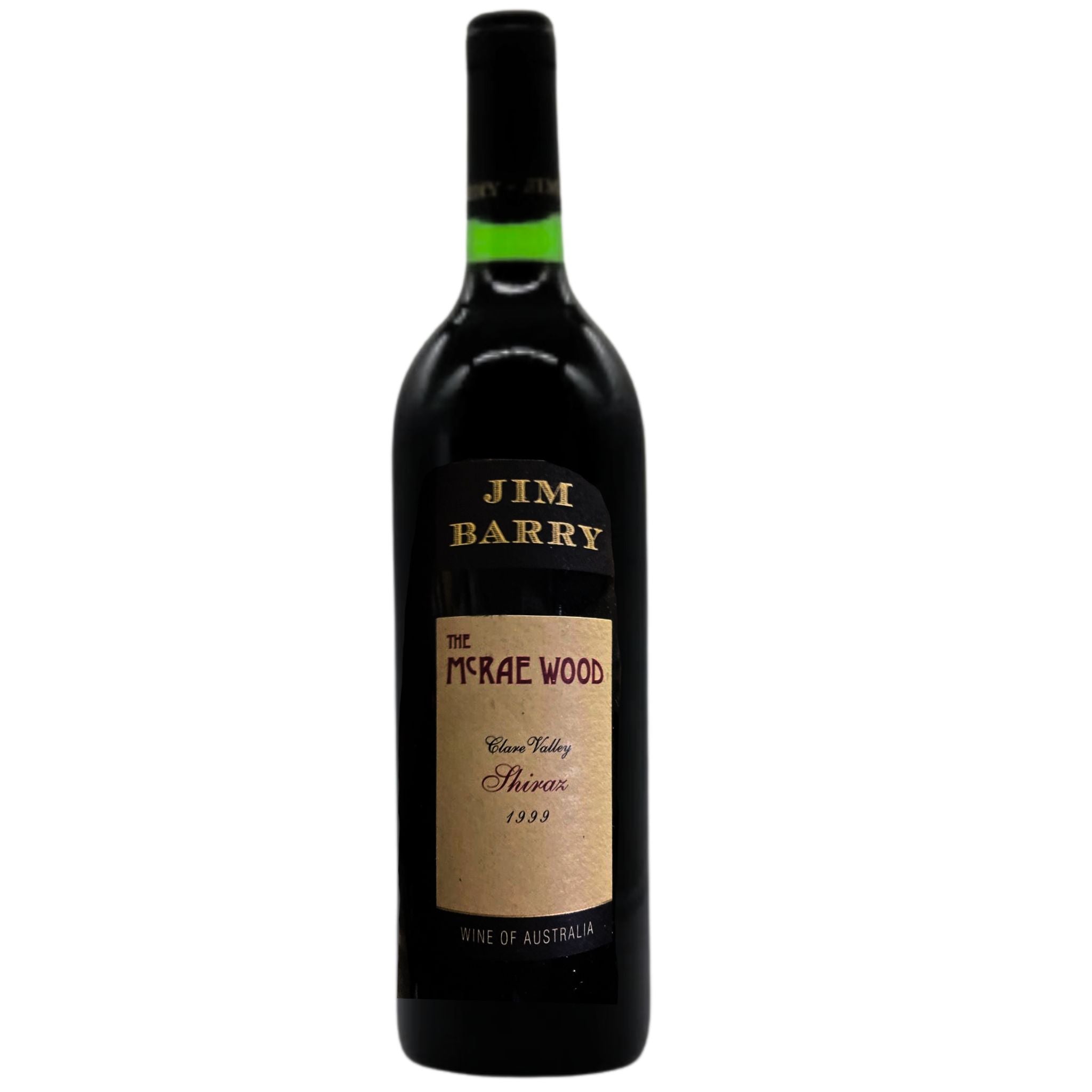 Jim Barry The McRae Wood Shiraz 1999 Magnum | Sense of Taste, Brisbane ...