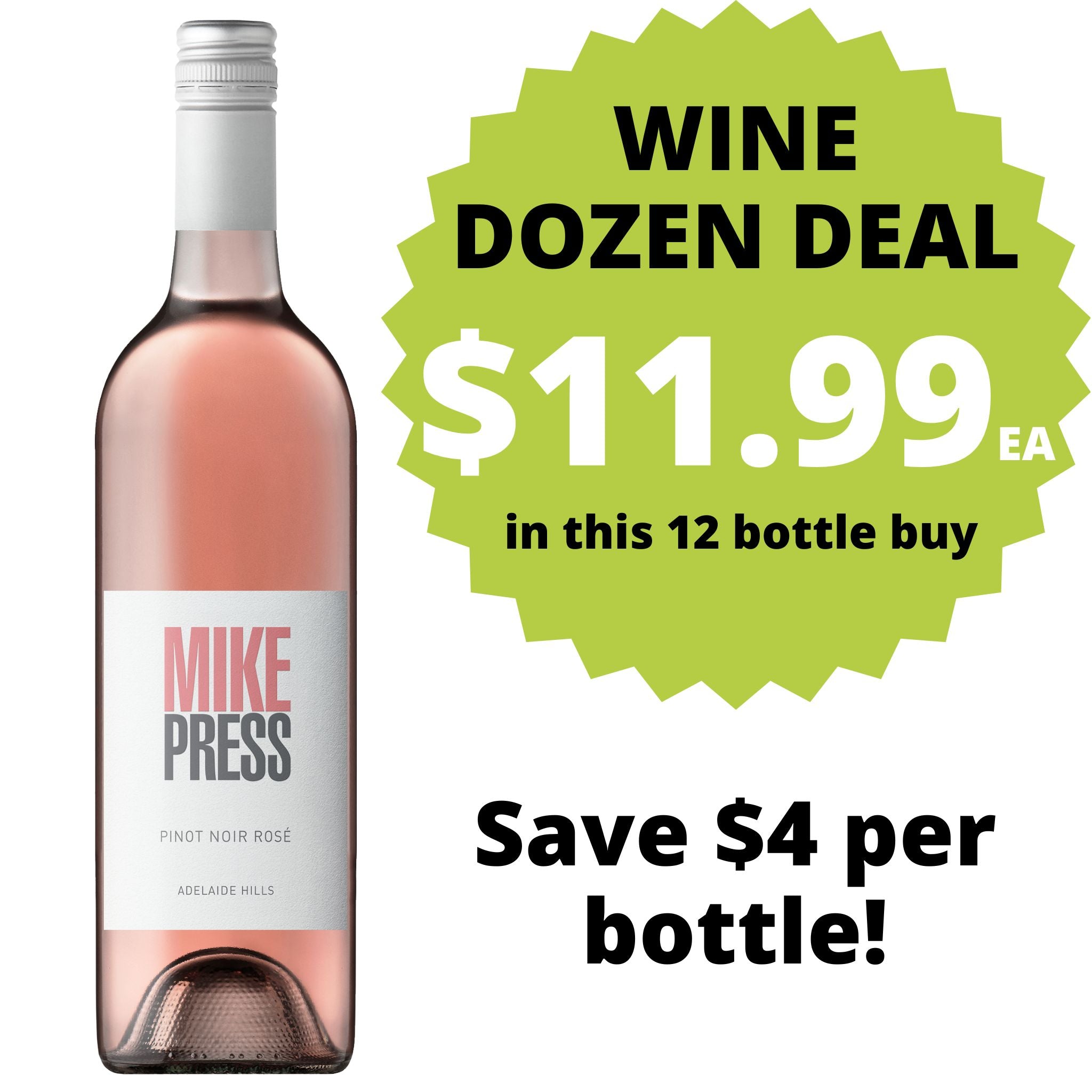 Mike Press Rose DOZEN DEAL – Sense of Taste