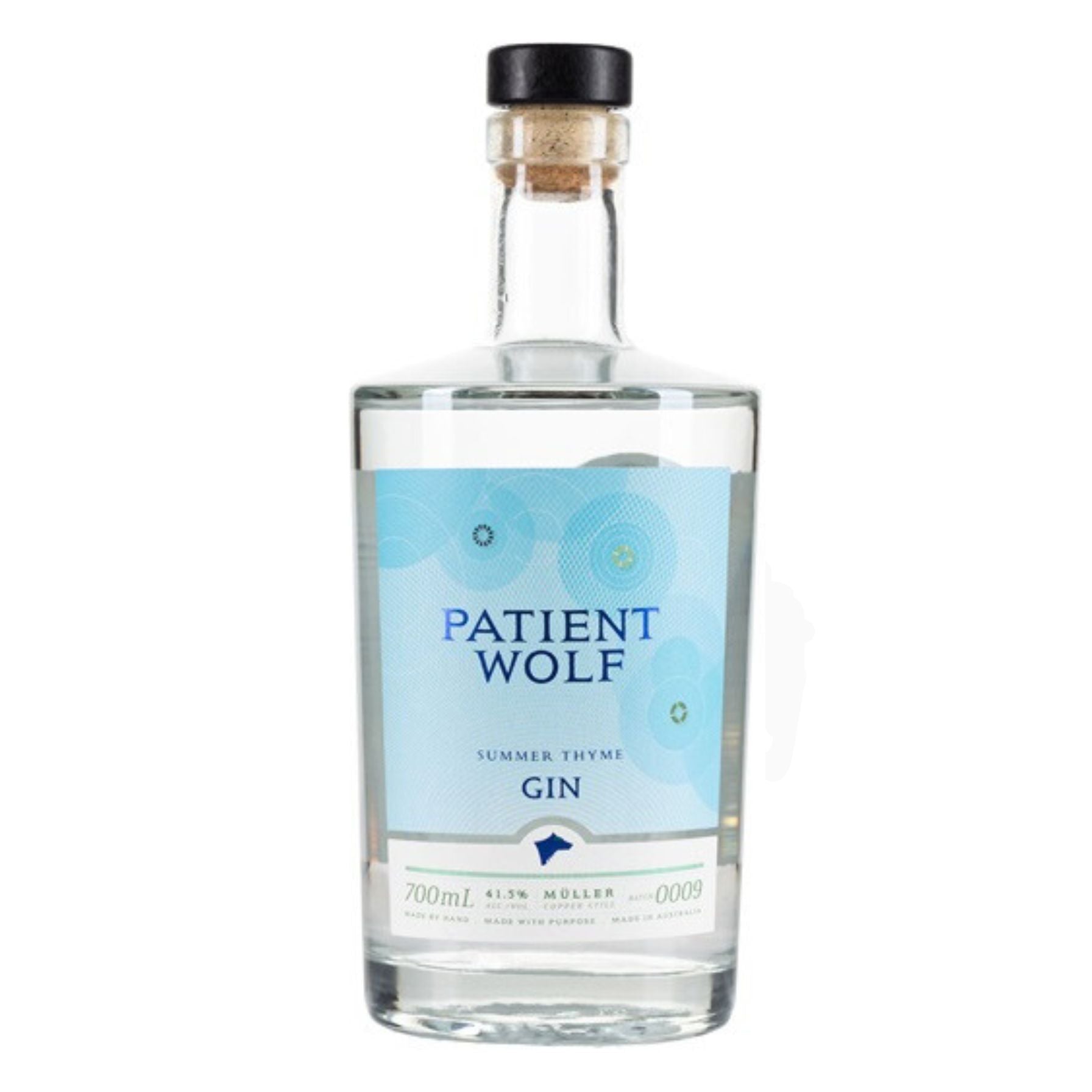Patient Wolf Summer Thyme Gin | Sense of Taste, Brisbane's Top Liquor Store