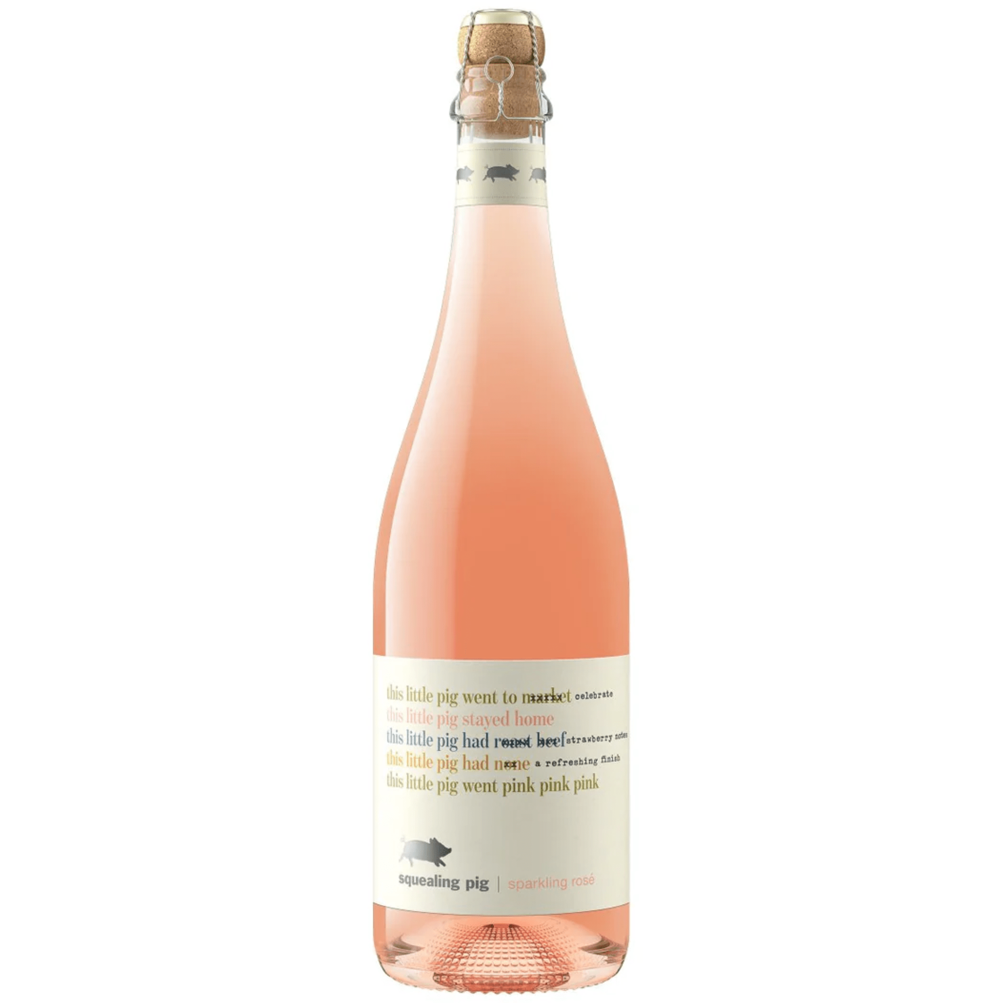 Squealing Pig Sparkling Rose 750ML – Sense of Taste