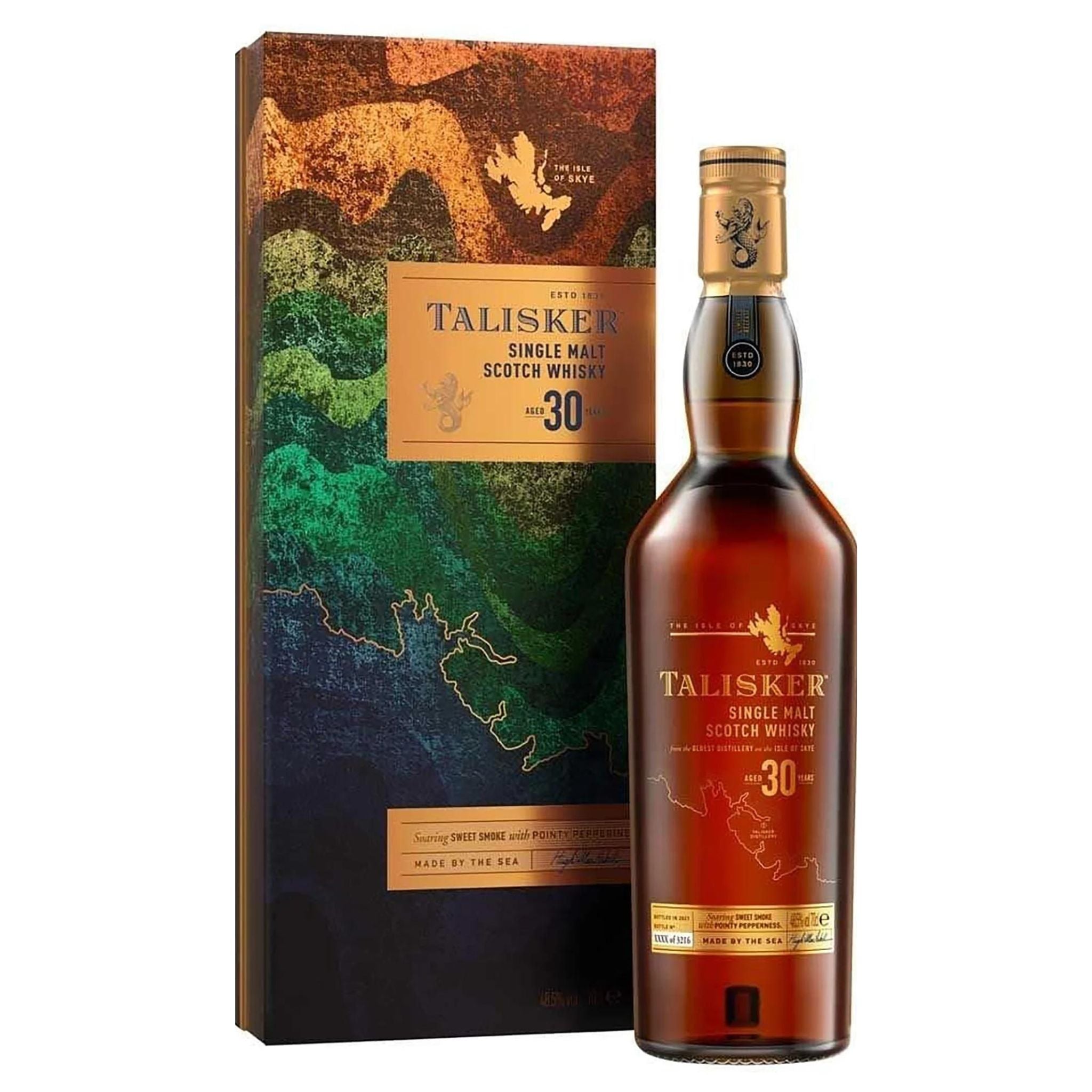 Talisker 30 Year Old Single Malt Scotch Whisky | Sense of Taste ...