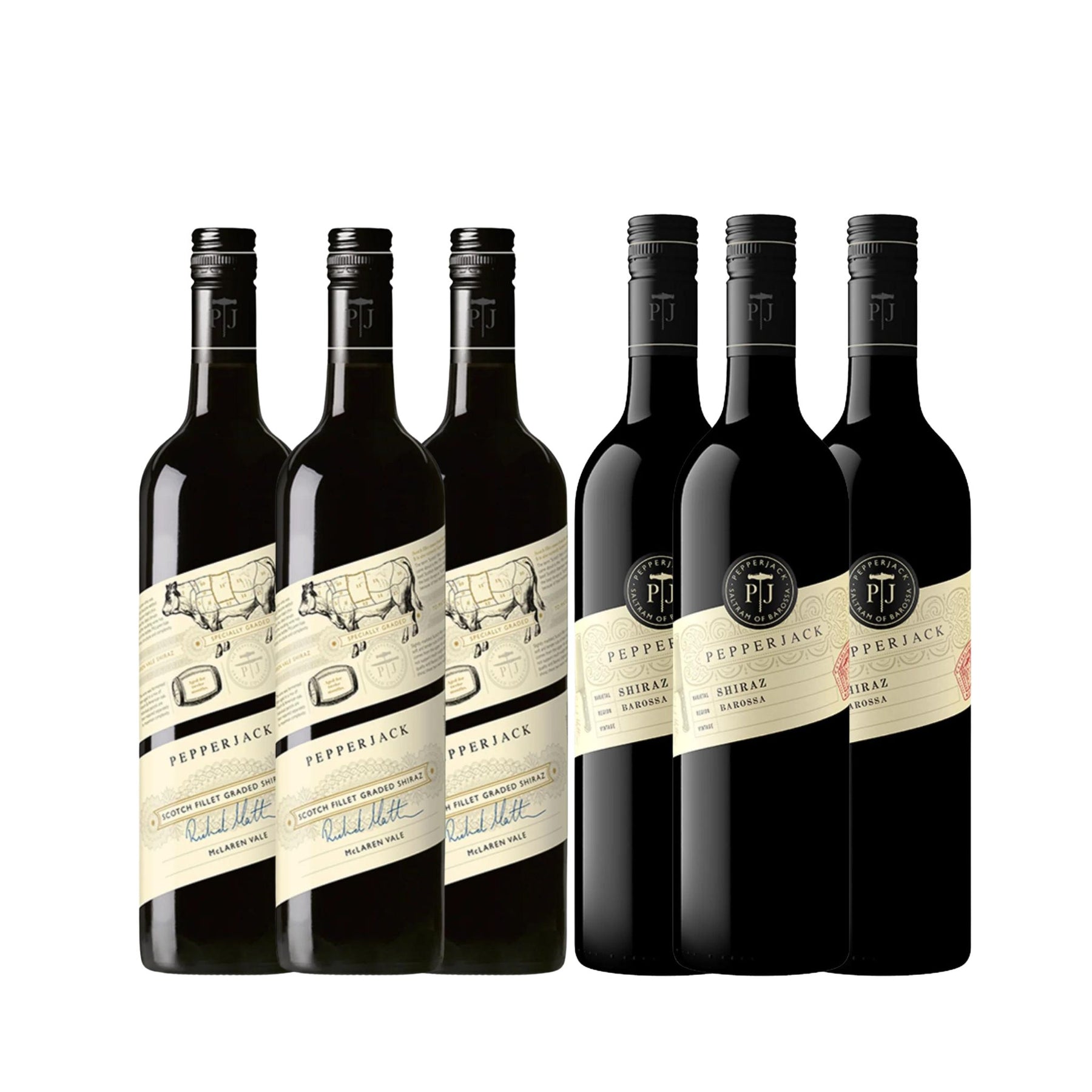 Pepperjack Shiraz Bundle | Barossa & McLaren Vale – Sense of Taste