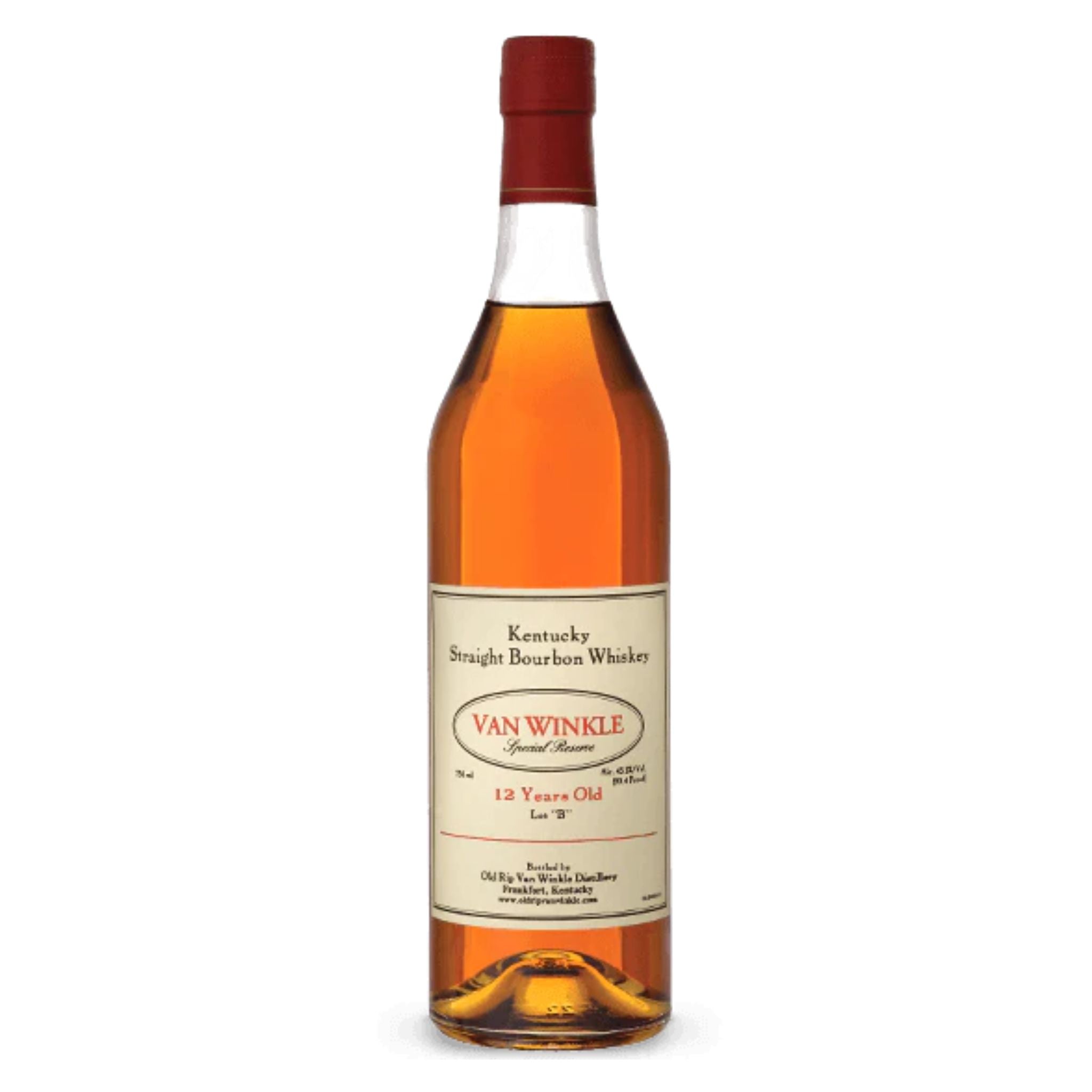 Van Winkle Special Reserve 12 Year Old Bourbon Whiskey | Sense of Taste ...