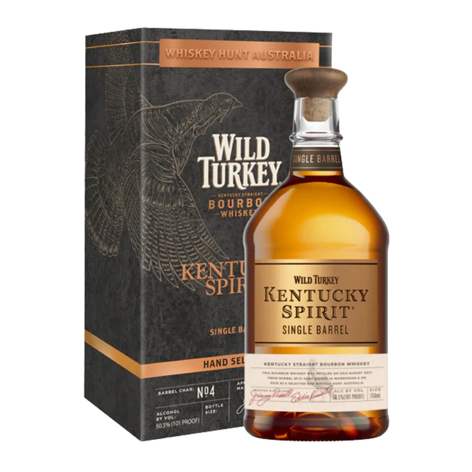 Wild Turkey Kentucky Spirit Private Barrel Selection Bourbon Whiskey 2 ...