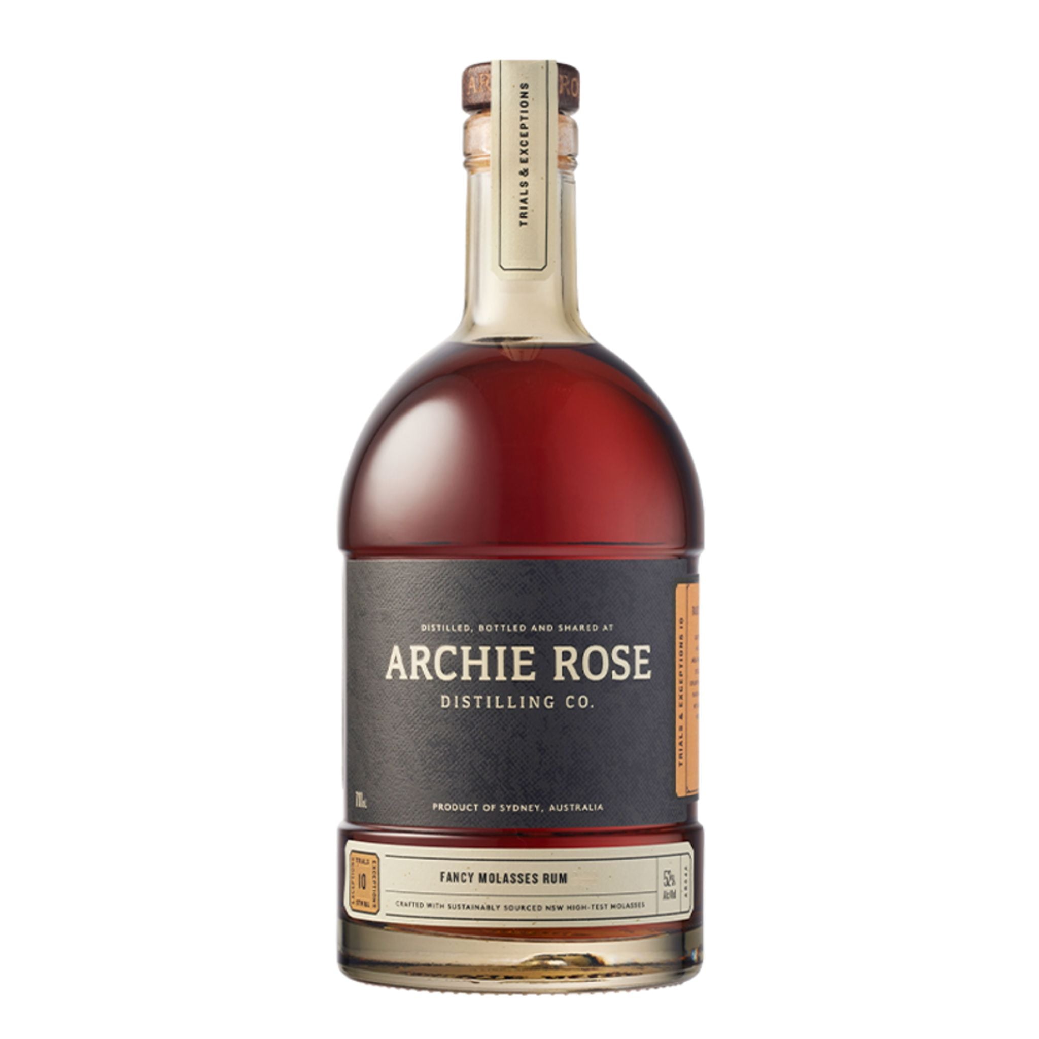 Archie Rose Fancy Molasses Rum | Sense of Taste | Brisbane