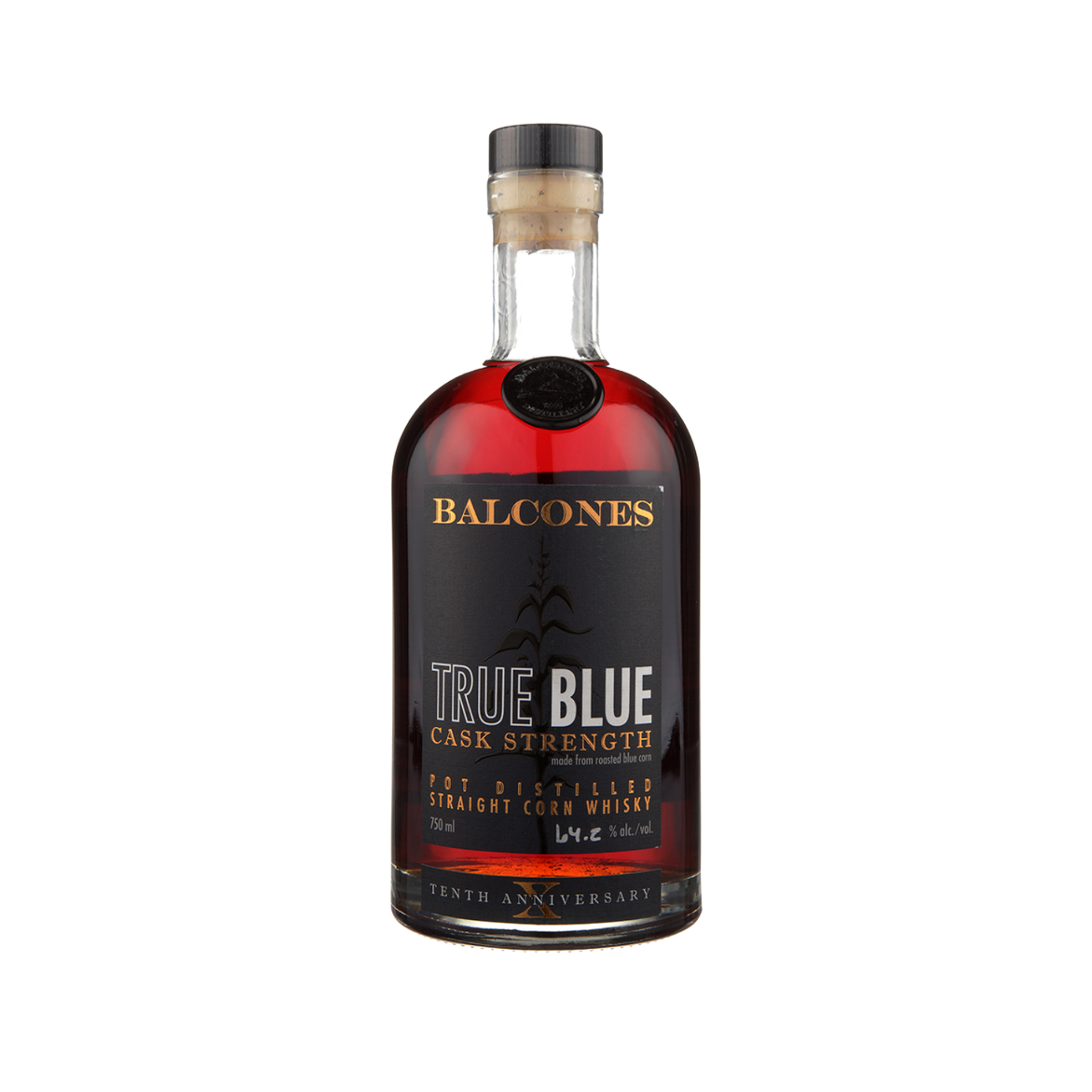 Balcones True Blue Single Barrel Cask Strength Straight Corn Whisky ...