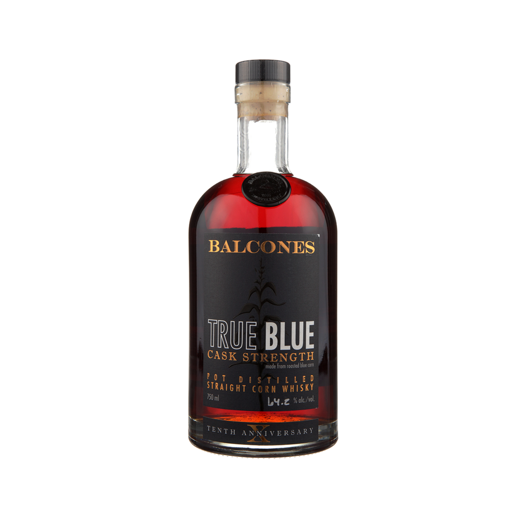 Balcones True Blue Single Barrel Cask Strength Straight Corn Whisky ...