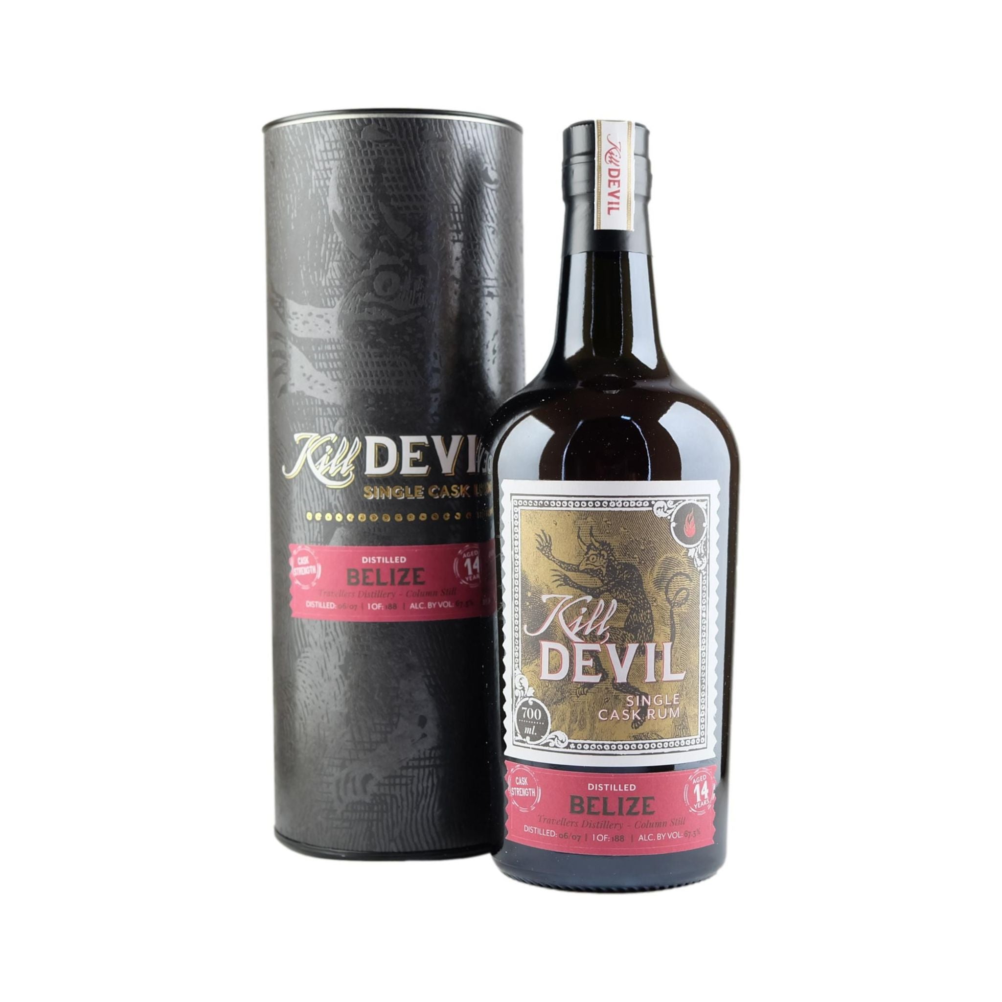 Kill Devil Single Cask Belize 14 Year Old Cask Strength Rum – Sense of ...