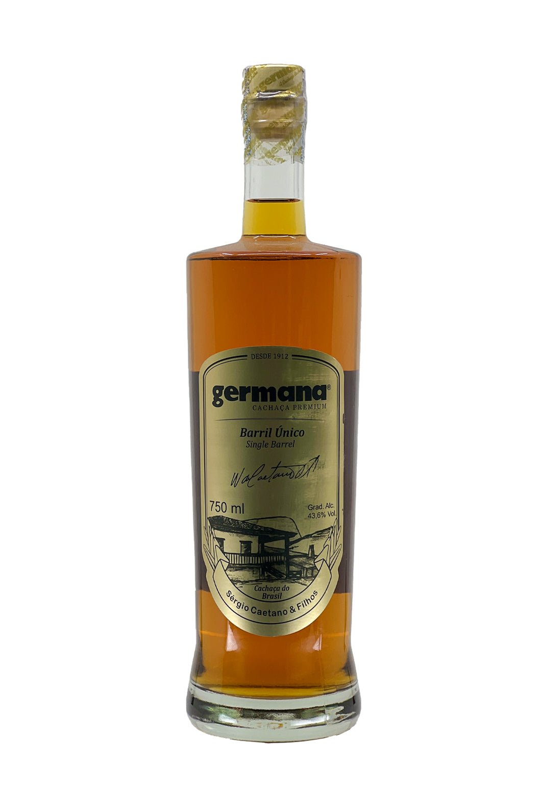 Germana Cachaca Single Barrel 43.6% 700ml – Sense of Taste