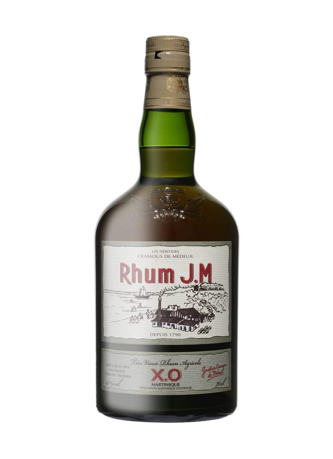 J.M Rhum Agricole Tres Vieux XO 47% 700ml – Sense of Taste