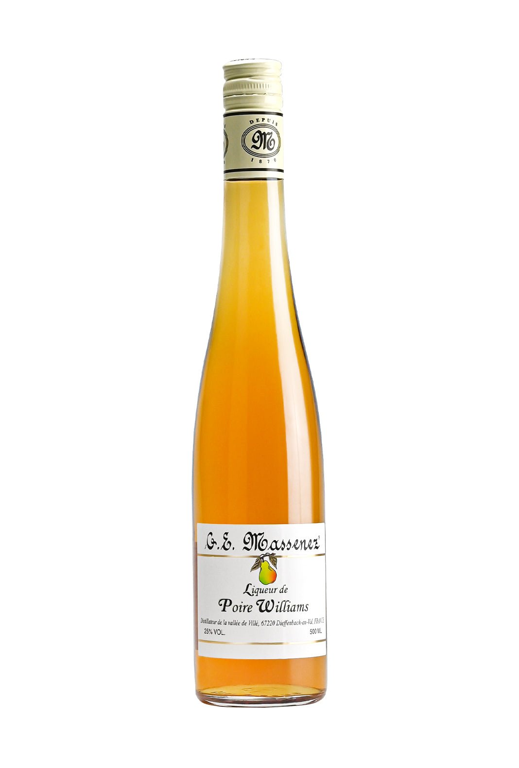 Massenez Poire William (William Pear ) Liqueur 25% 500ml – Sense of Taste